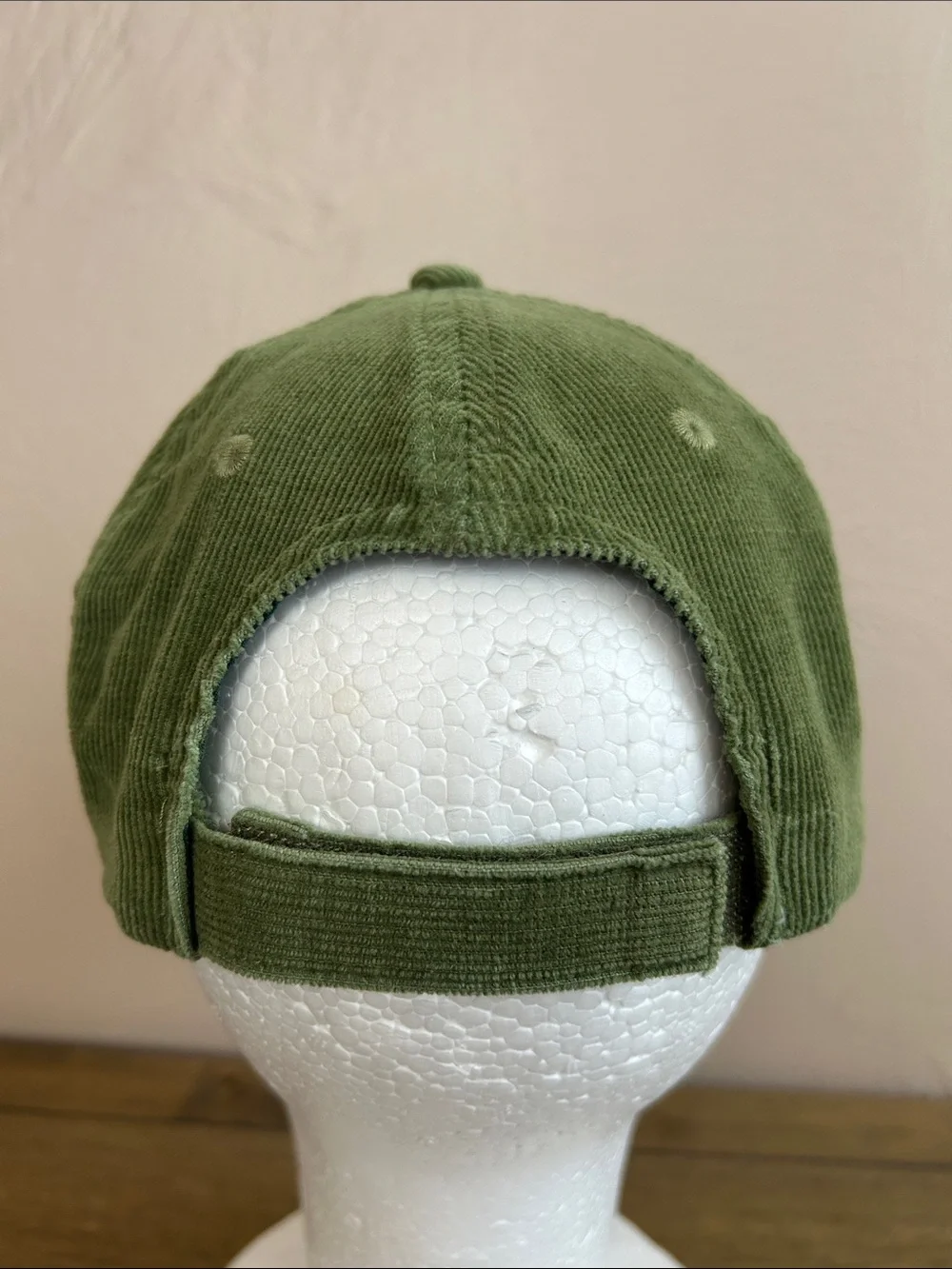 Disney | Accessories | Vintage 998 Disney Olive Green Corduroy Animal ...